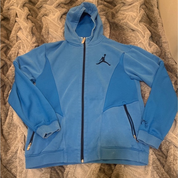 Jordan | Shirts | Vintage Air Jordan Full Zip Hoodie Sweatshirt | Poshmark